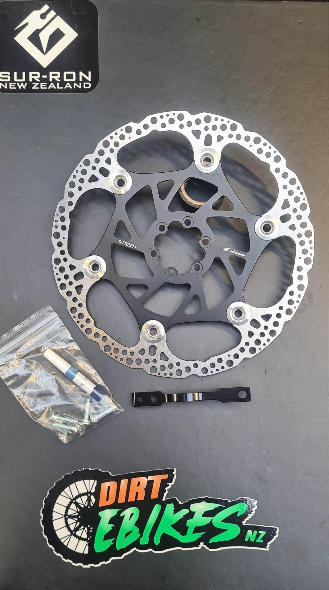 Brake rotor upgrade - 220mm front floating – Dirtebikes